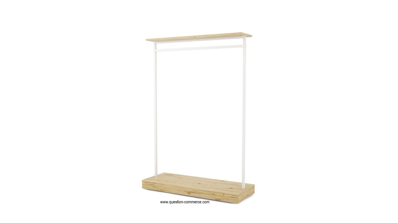 Faire rimer beau et durable avec les portants professionnel CORNER.