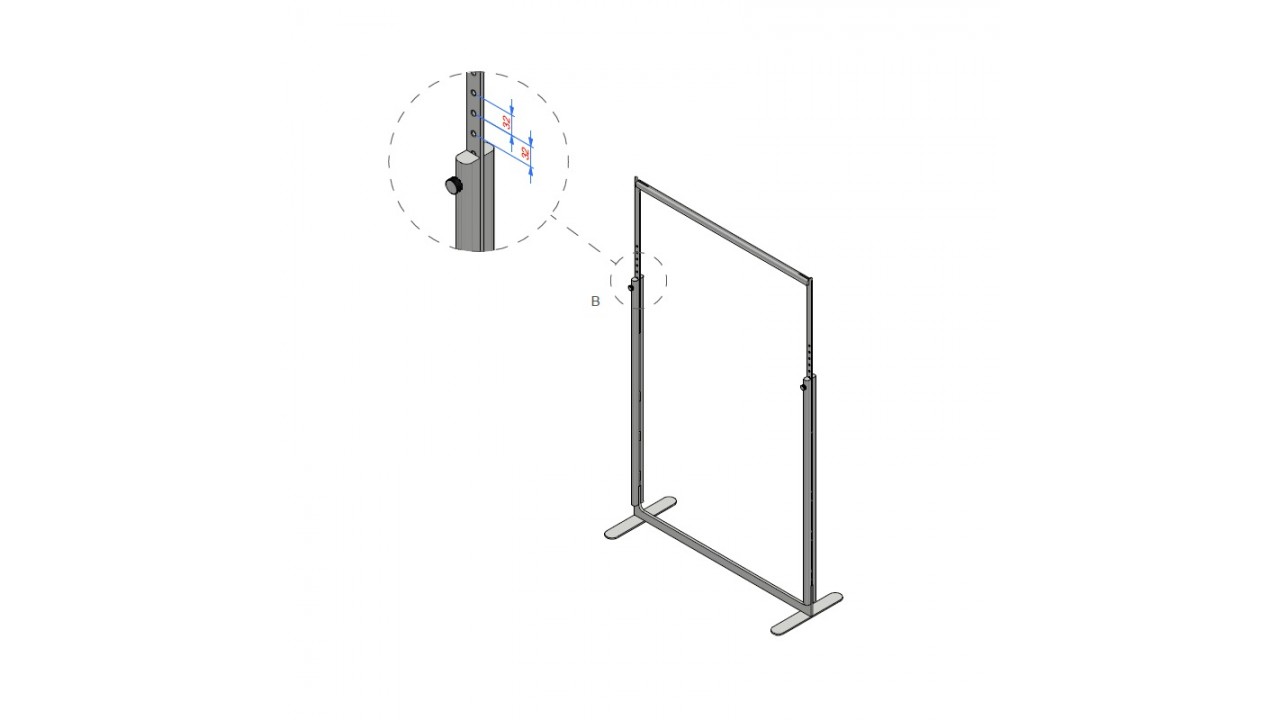 Portant professionnel bois & métal – Réglable, personnalisable, design ...